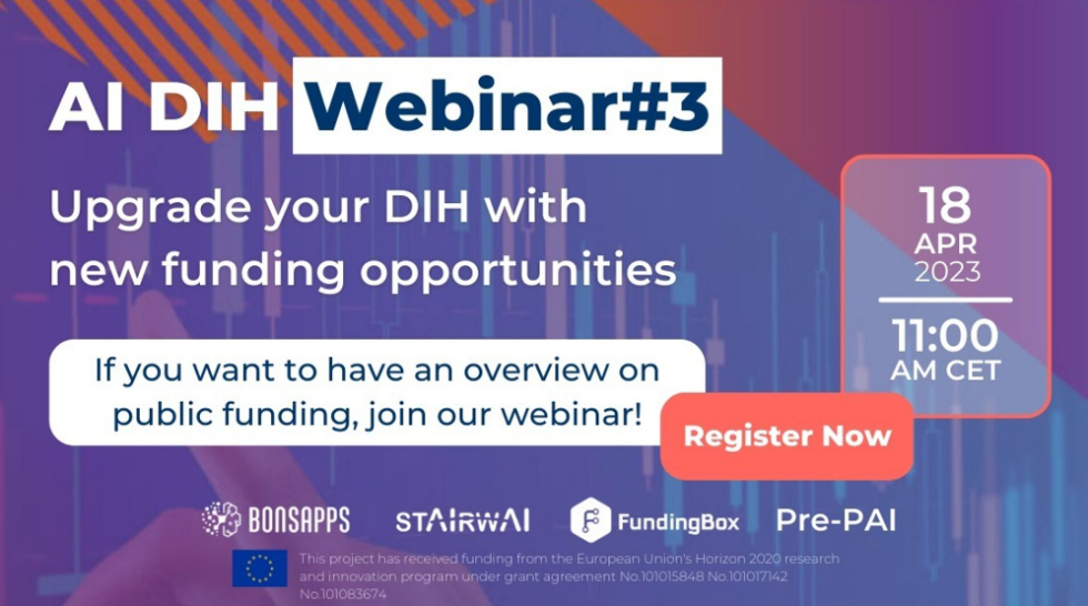 AI DIH Webinar#3: Upgrade your DIH with new funding opportunities ...