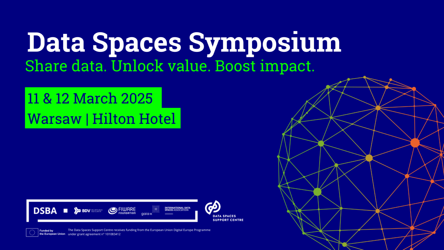 Data Spaces Symposium – Warsaw (PL), 11-12 March 2025 - Open & Agile Smart Cities